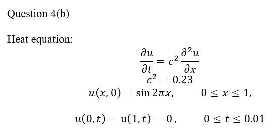 Solved (b) A test was conducted to determine the temperature | Chegg.com