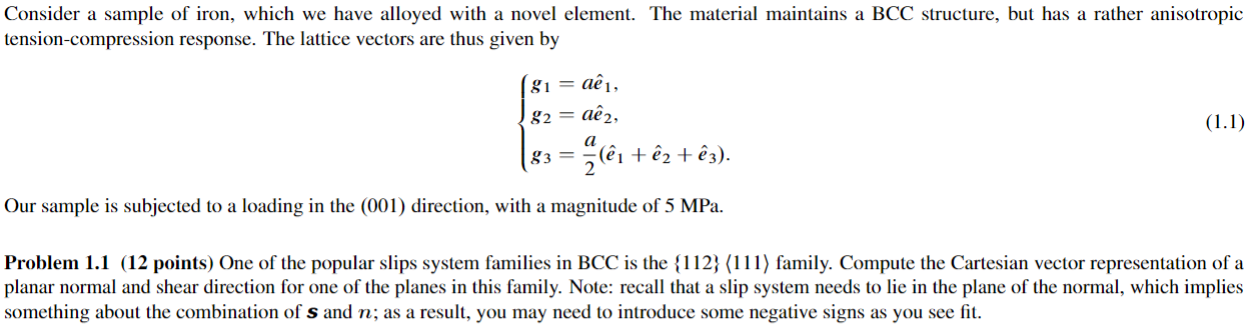 Solved Consider a sample of iron, which we have alloyed with | Chegg.com