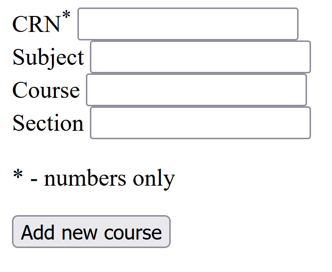 Solved Javascript Adding Class To Schedule Program I Have
