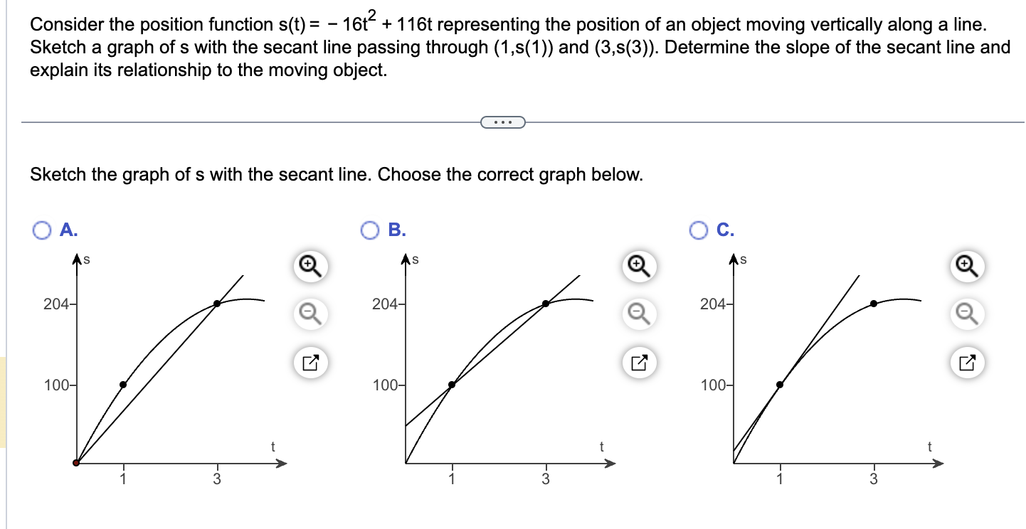 Solved The Position Of An Object Moving Along A Line Is