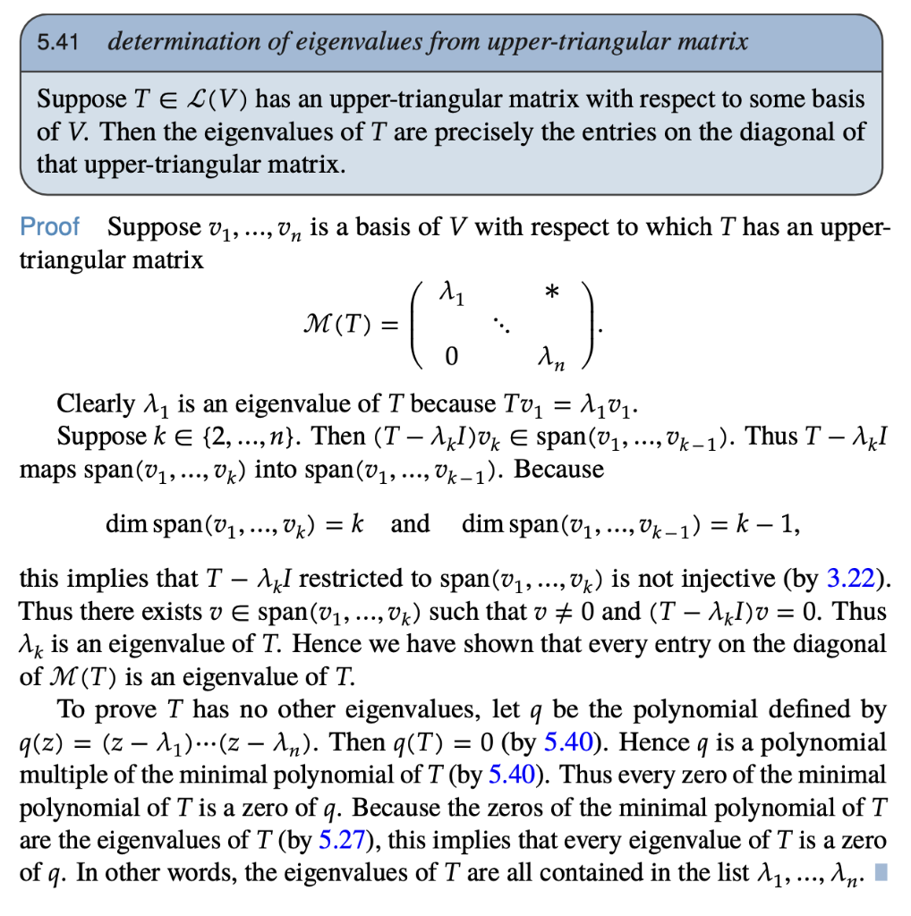 Solved Verify the claim that if an operator has a diagonal | Chegg.com