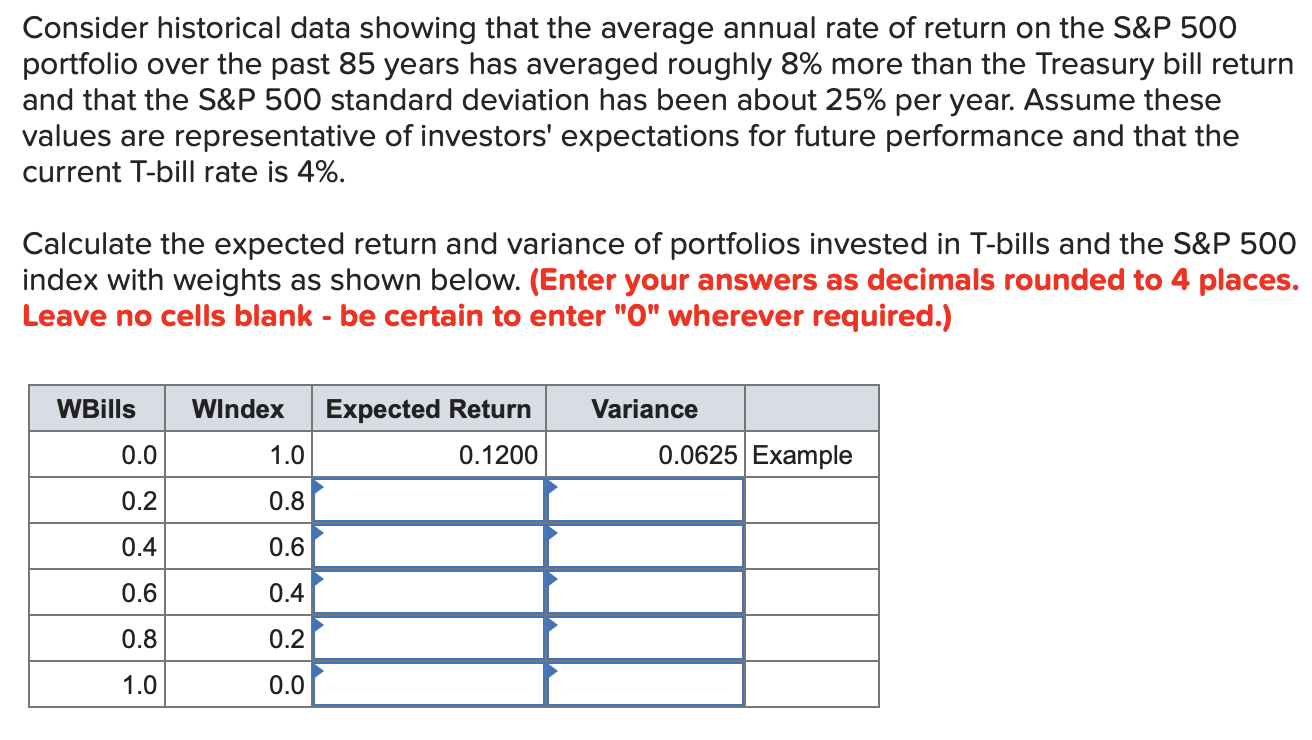 Solved Consider historical data showing that the average | Chegg.com
