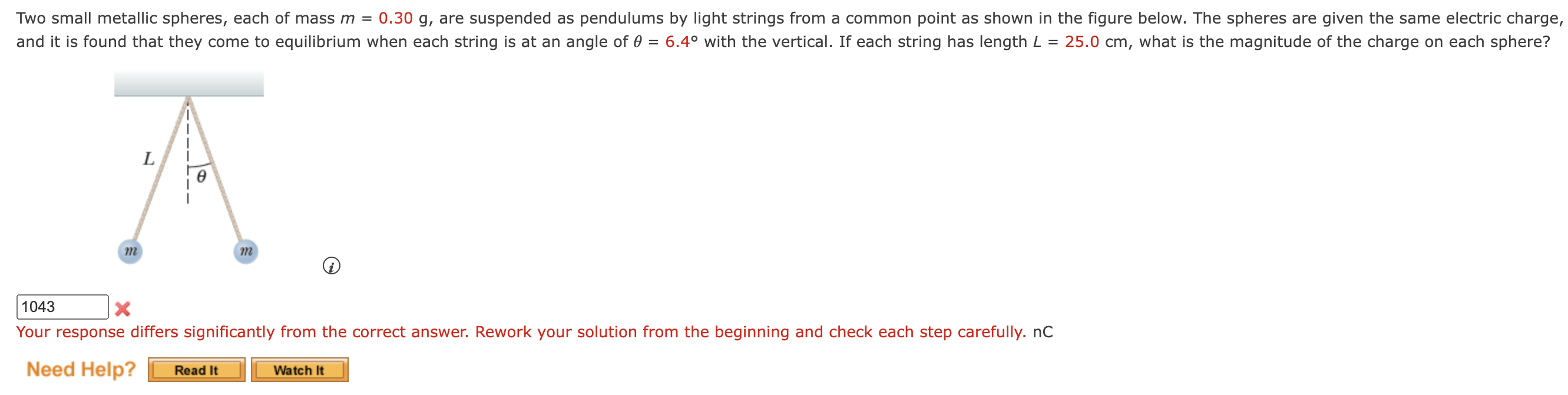 Solved Your response differs significantly from the correct | Chegg.com