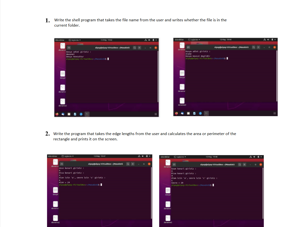 Solved 1. Write the shell program that takes the file name | Chegg.com