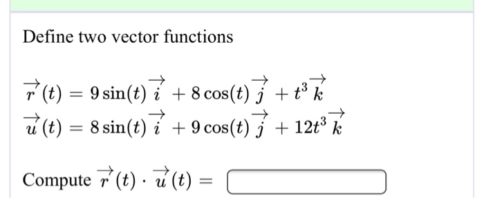 Solved Find the vector equation that represents the curve of | Chegg.com