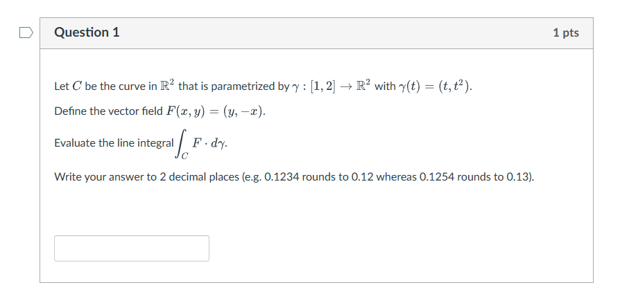 Solved Let C be the curve in R2 that is parametrized by | Chegg.com