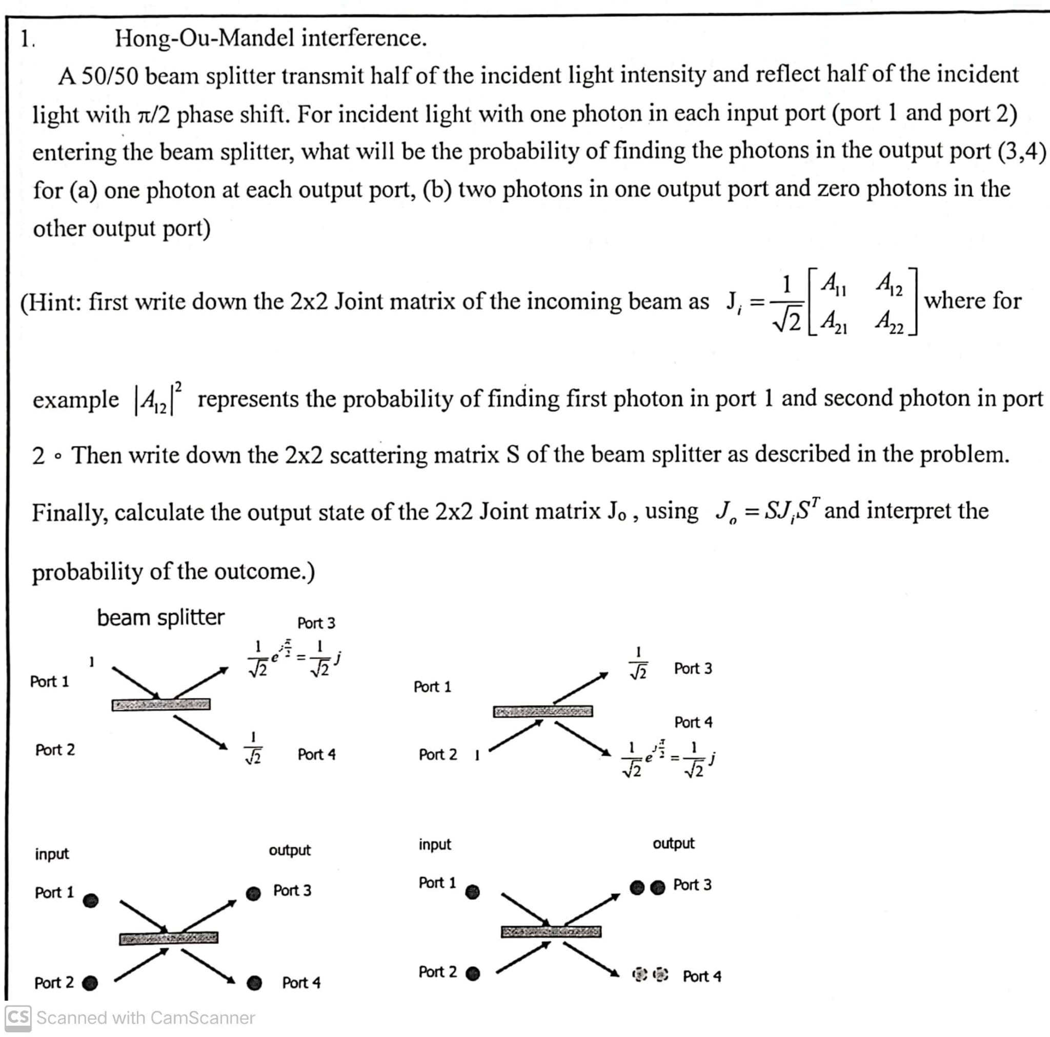 Solved In this Question, S and ST matrix general form is not | Chegg.com