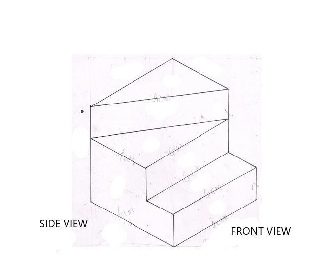 Solved SIDE VIEW FRONT VIEW | Chegg.com