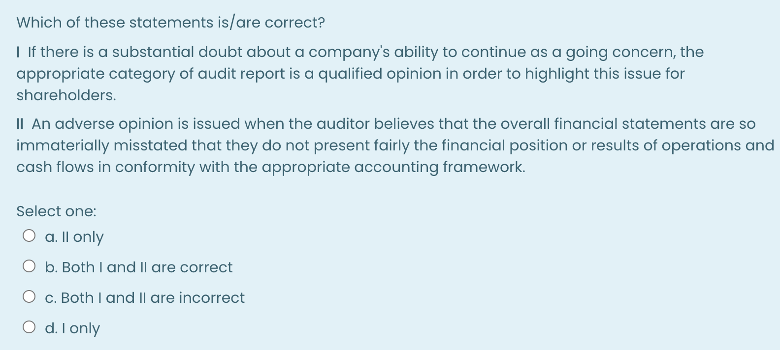 Solved Which of these statements is/are correct? | If there | Chegg.com