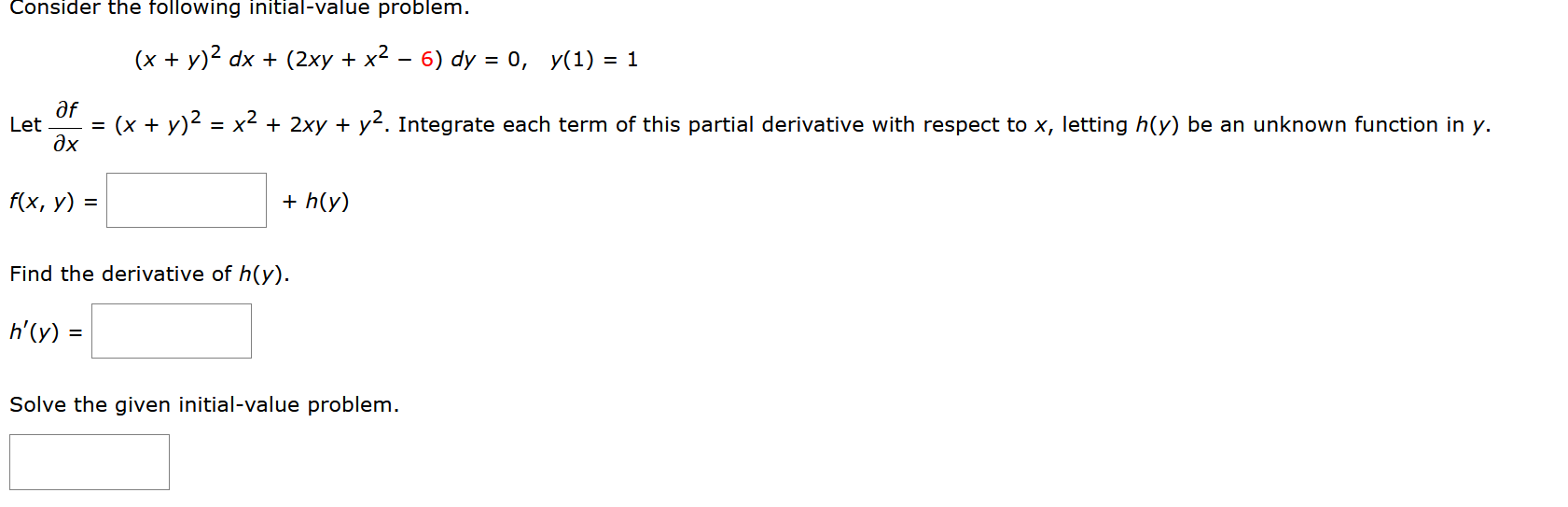 Solved Consider the following initial-value | Chegg.com