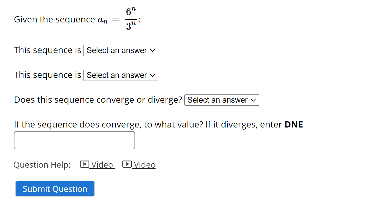 Solved 1)this sequence is bounded or unbounded? 2)this | Chegg.com