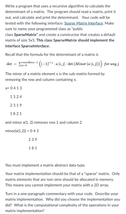 Solved Write a program that uses a recursive algorithm to | Chegg.com