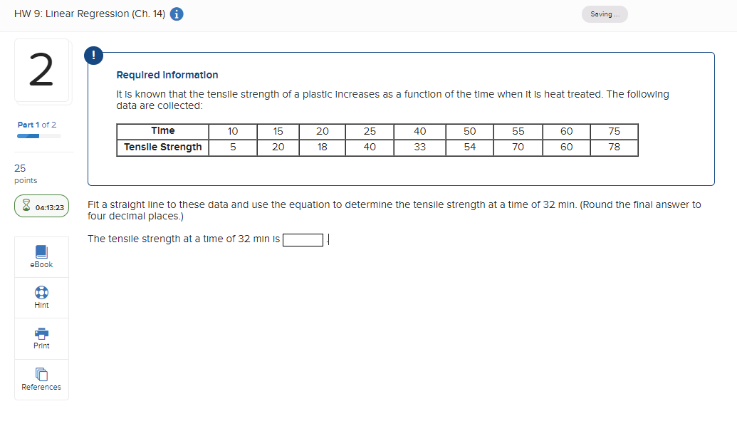 Solved Required Information It Is known that the tensile | Chegg.com