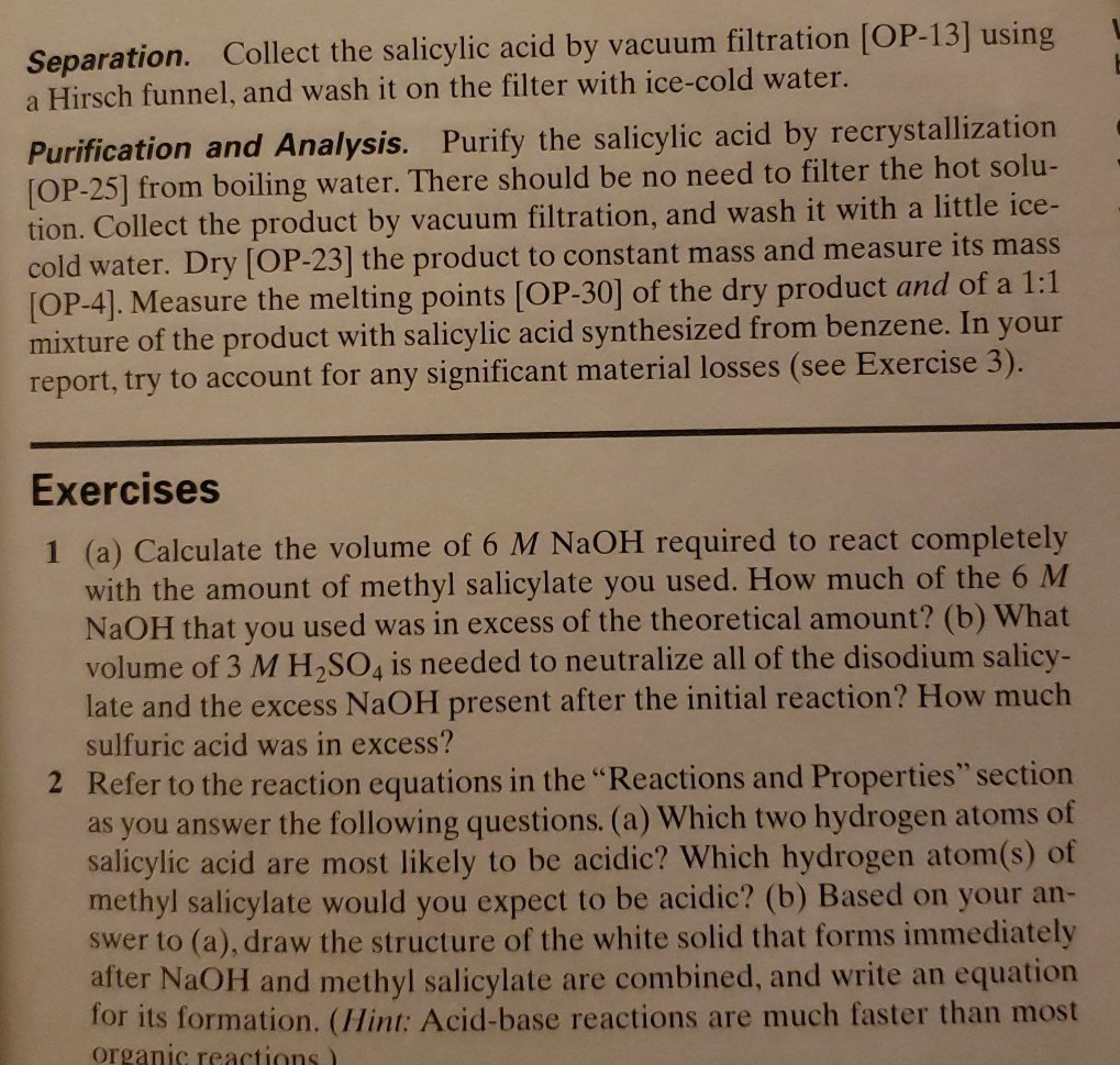 Solved Reaction: Obtain an appropriate heat source and | Chegg.com