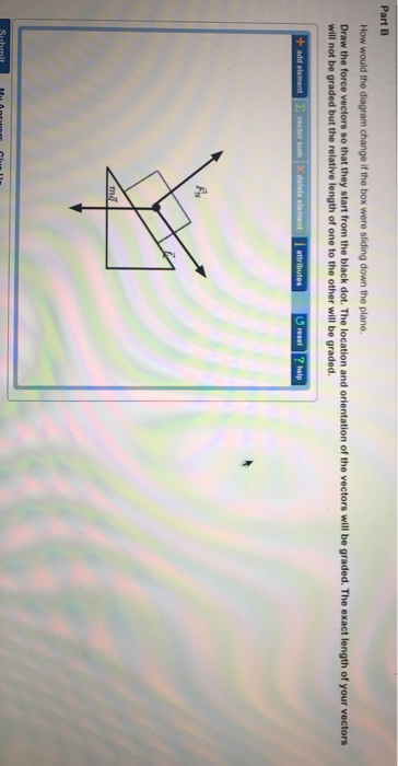 Solved Part A box sits at rest on a rough 33 inclined plane. | Chegg.com