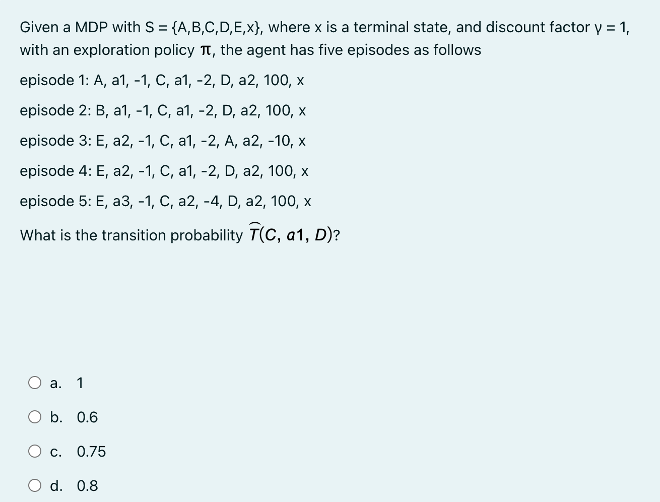 Solved Hi i am taking an A.I class and i am stuck on this | Chegg.com