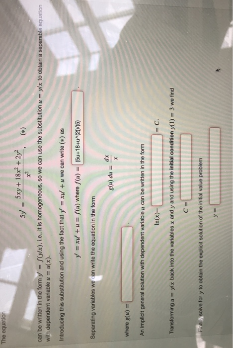 Solved 5xy +18x2 +2y2 x2 5y can be written in the form | Chegg.com