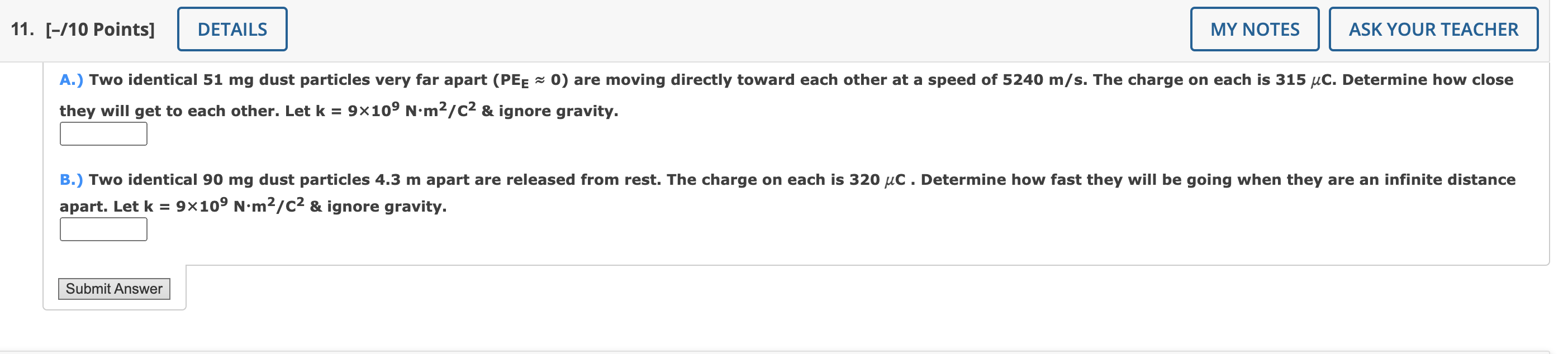 stance between the plates. Each plate has the same | Chegg.com