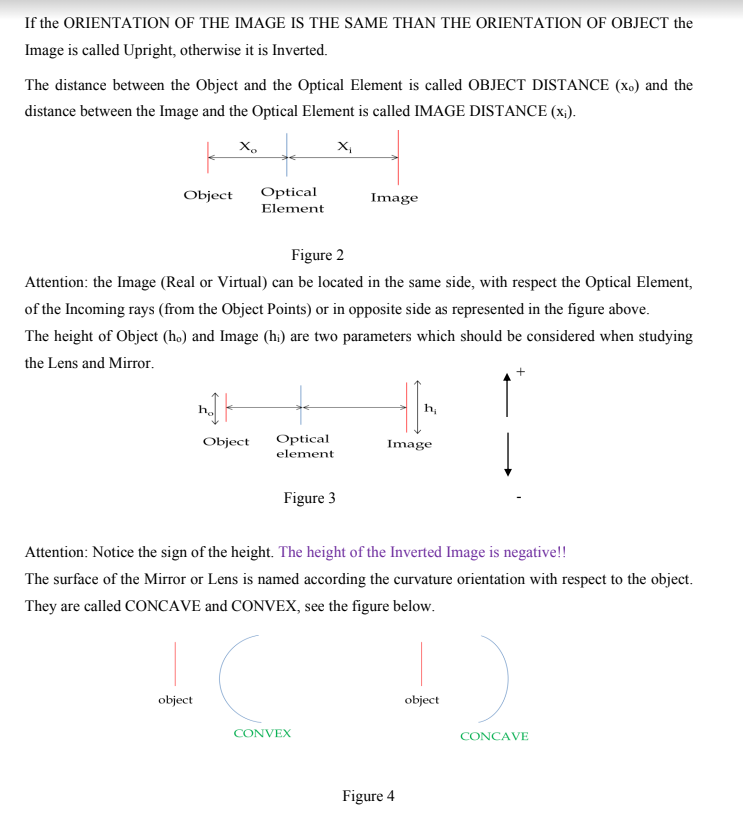 Solved LAB #9 GEOMETRIC OPTICS_LENS OBJECTIVES o Use lenses | Chegg.com