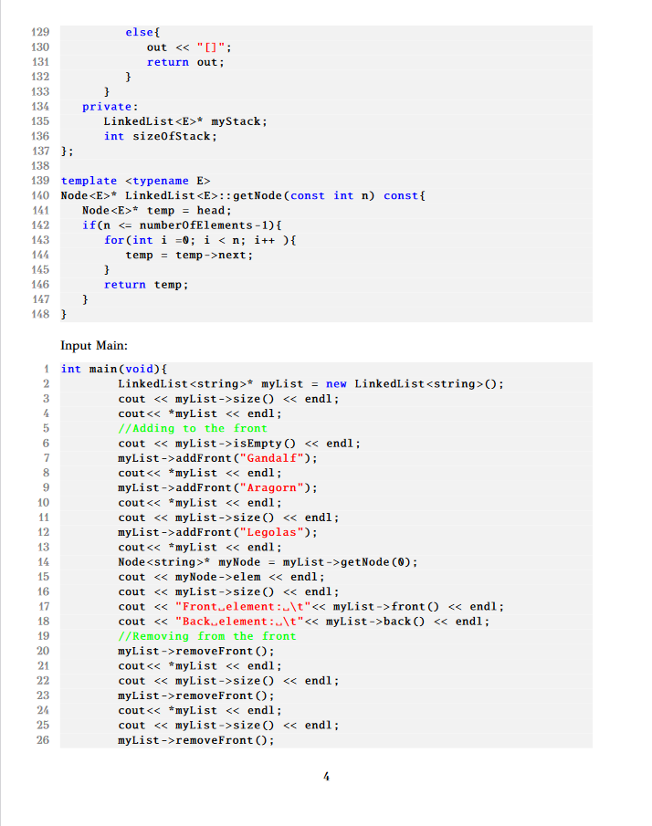 Solved Laboratory 6 Data Structures and Algorithms | Chegg.com