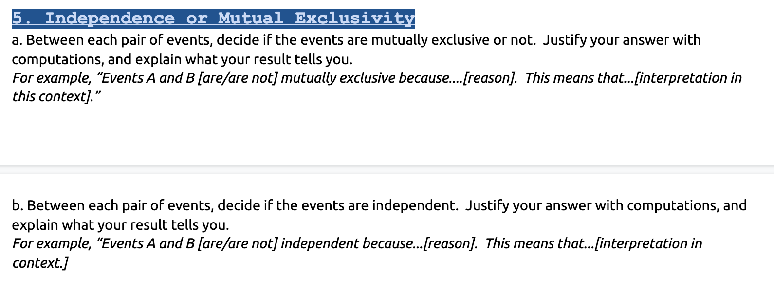 Solved The goal of this assignment is to practice | Chegg.com