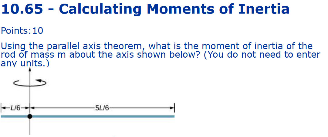 Solved 10.65 - ﻿Calculating Moments of InertiaPoints:10Using | Chegg.com