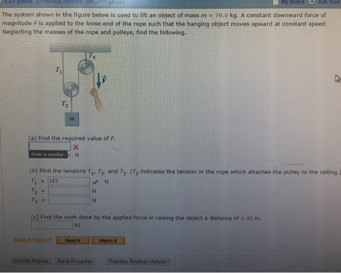 Solved 02h points EF The system shown in the figure below is | Chegg.com