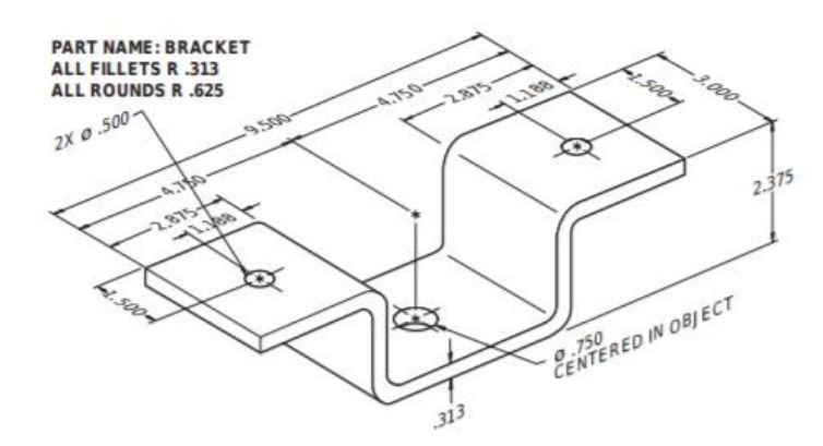 Solved Using NX Unigraphics, generate 3D modeling parts [No | Chegg.com