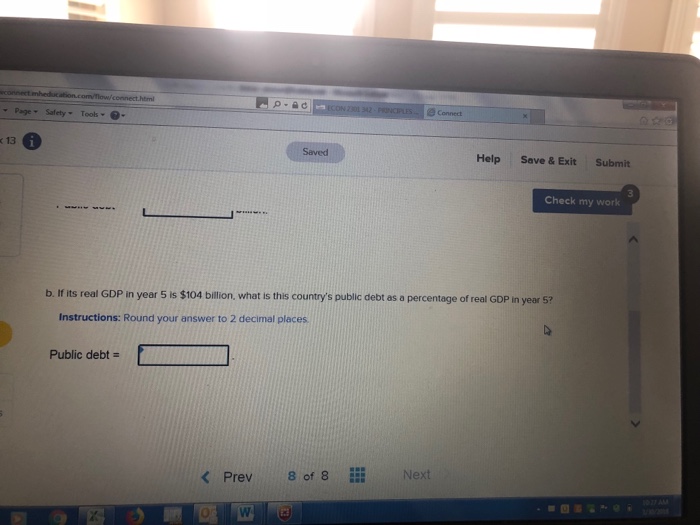 Solved Html Saved Help Save And Exit Submit Check My Work 6851
