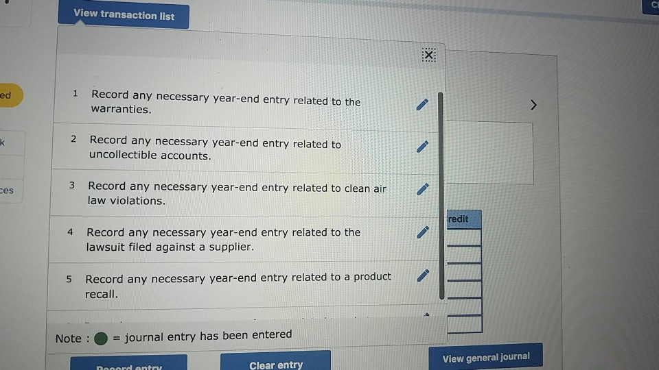 Solved Help Save & Exit Submit Check my work e following | Chegg.com