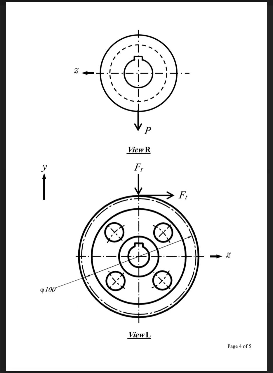 Solved For the construction drawing of a machine subunit | Chegg.com