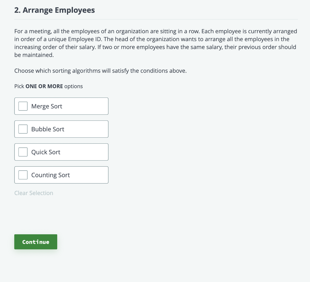 Solved For a meeting, all the employees of an organization | Chegg.com