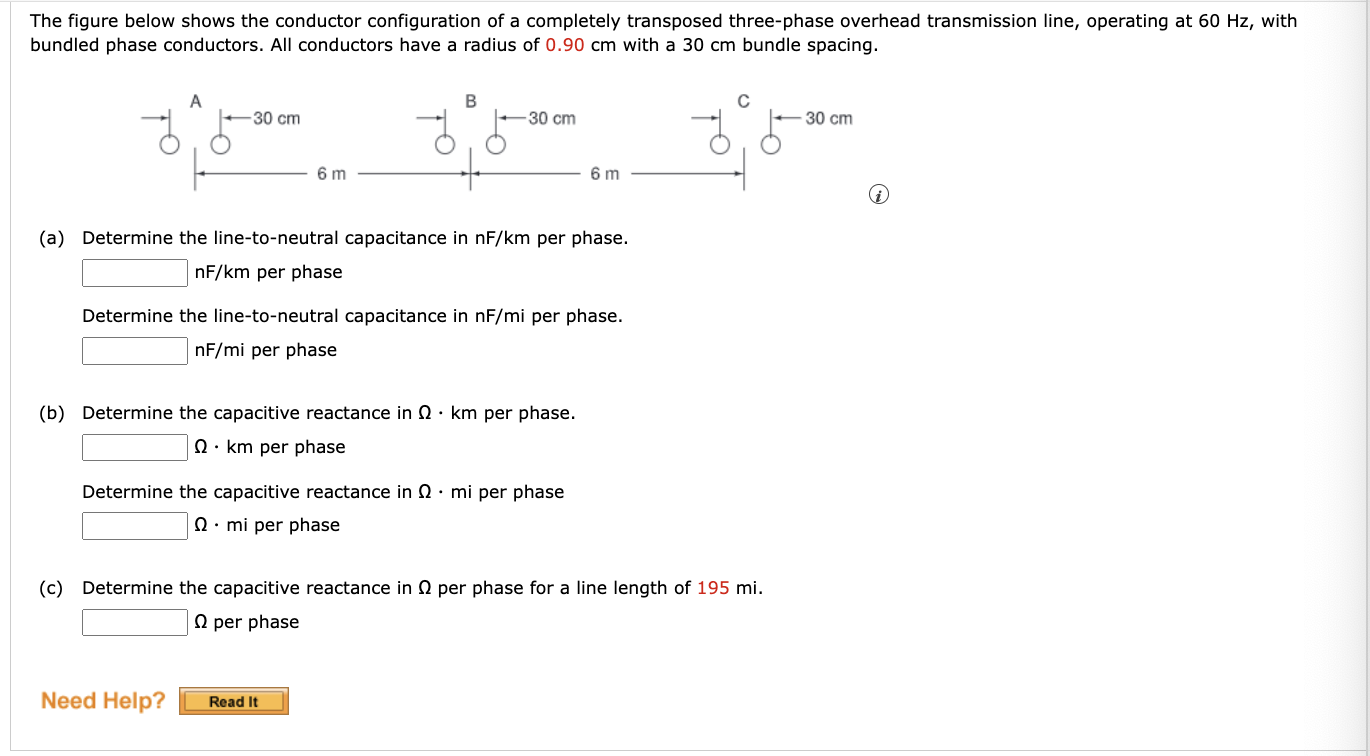 Solved The figure below shows the conductor configuration of | Chegg.com