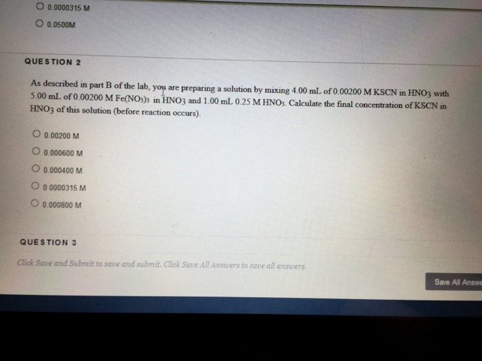 Solved QUESTION 1 As described in part A of the lab, yo are | Chegg.com