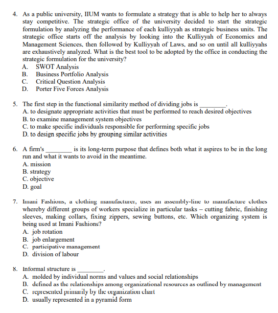 Solved Scenario 1: Question 1 and 2 are based on the | Chegg.com