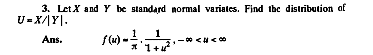 Solved 3 Let X And Y Be Standard Normal Variates Find The 