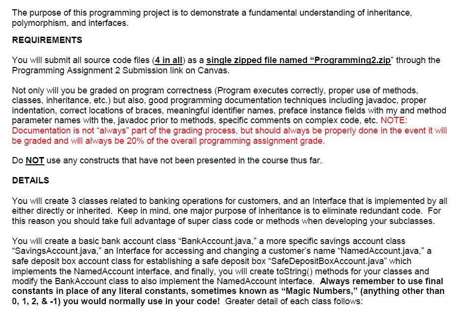 Solved The purpose of this programming project is to | Chegg.com