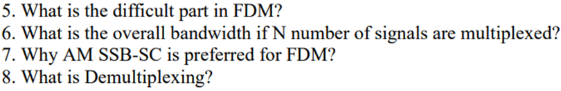 Solved 5. What is the difficult part in FDM? 6. What is the | Chegg.com