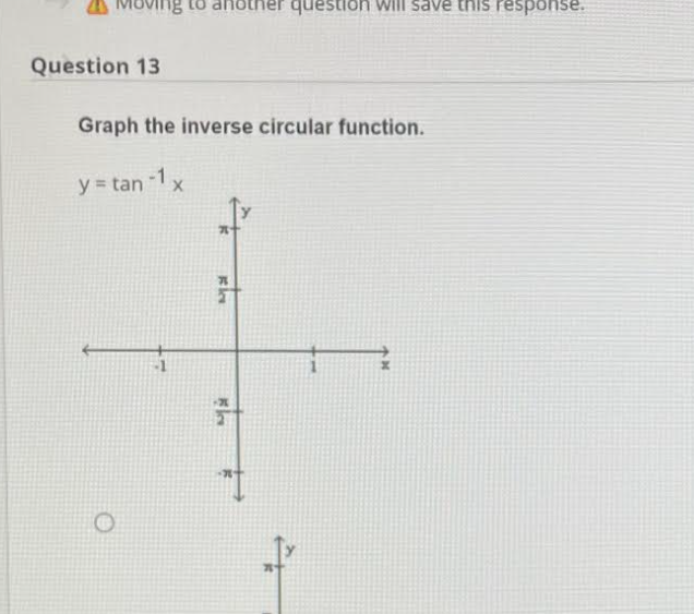 Solved Question 13 question will save this response. Graph | Chegg.com