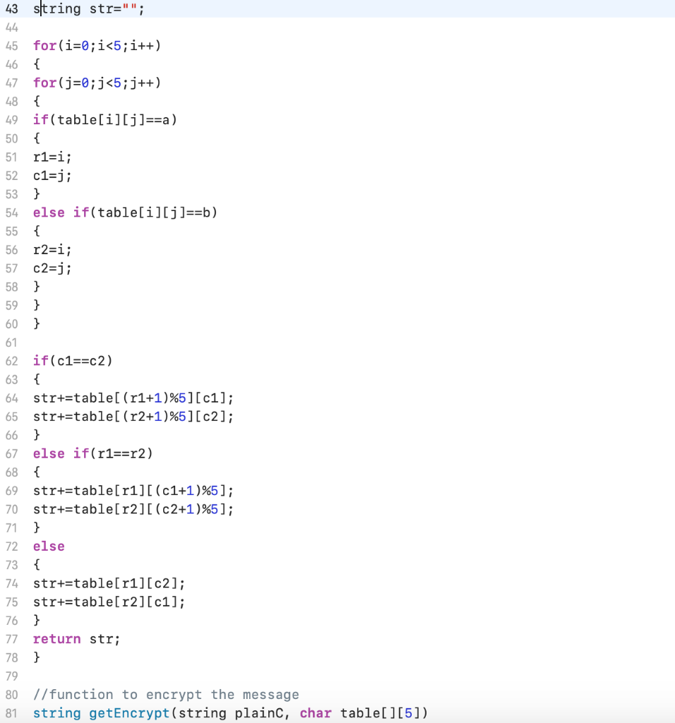 Solved 1 #include 2 using namespace std; 3 4 5 //function | Chegg.com