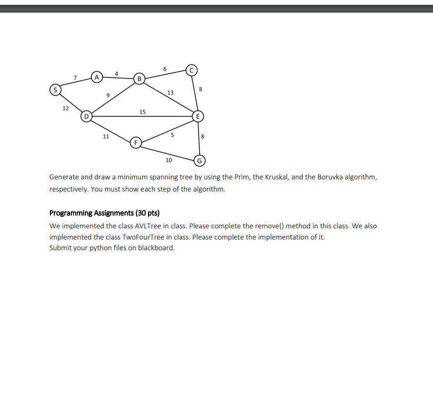 Solved Assignment 3 (100 pts): Written Assignments (70 pts) | Chegg.com