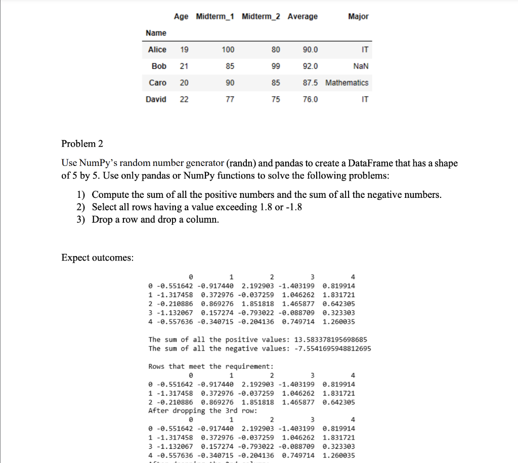 Solved Please provide solutions to the problems below. | Chegg.com