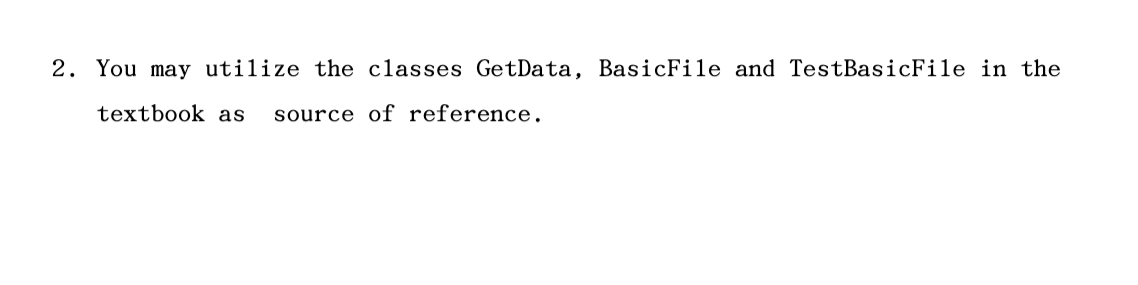 Solved Assignment 3 Write A Java Program To Imitate A File 3771