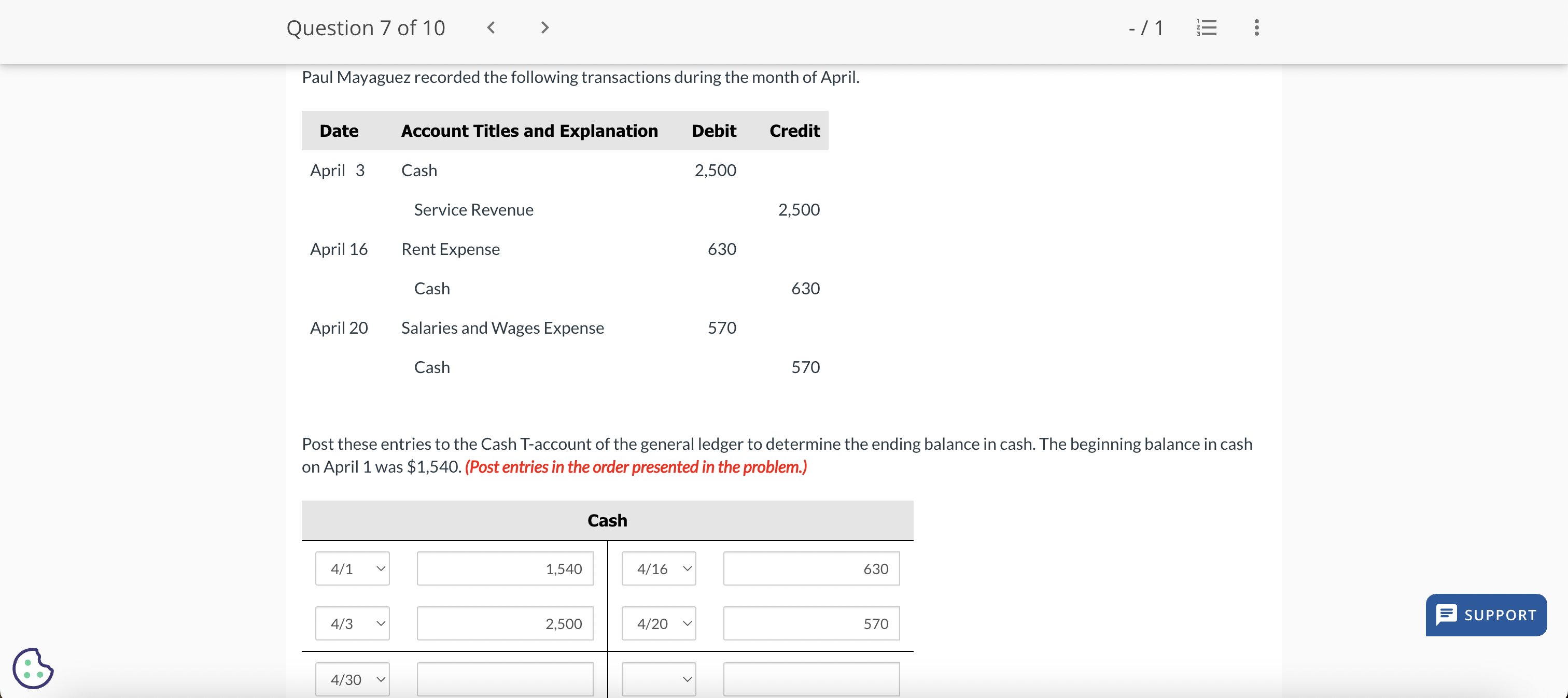 Solved Paul Mayaguez recorded the following transactions | Chegg.com