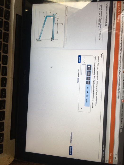 Solved Consider The Frame Shown In Figure 1 Suppose That