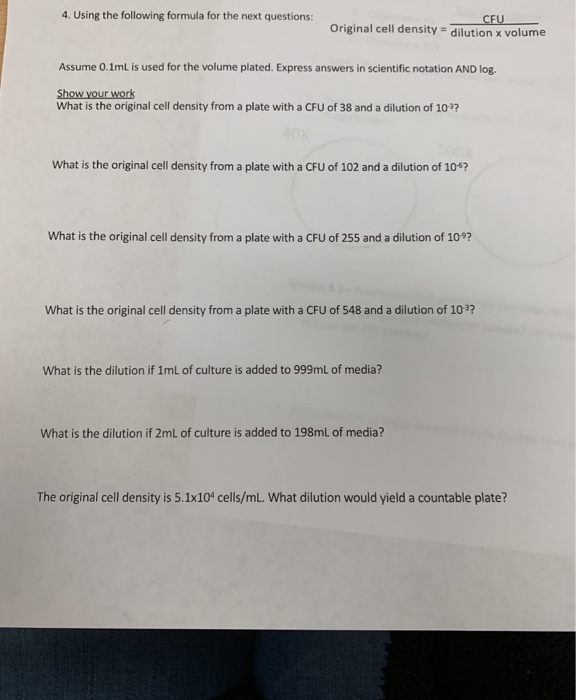 Solved 4. Using the following formula for the next | Chegg.com