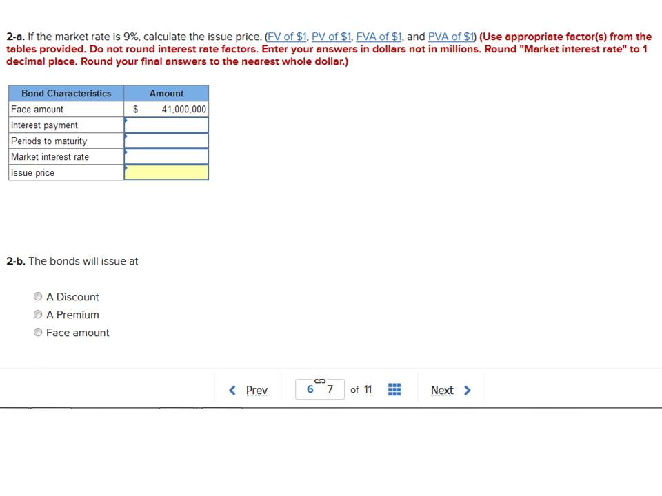 Solved Exercise 9-18A Calculate the issue price of bonds | Chegg.com