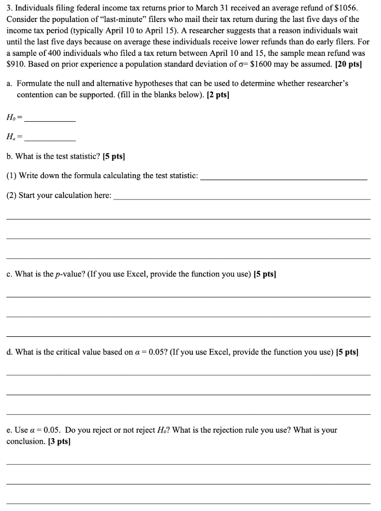 Solved 3. Individuals filing federal income tax returns | Chegg.com