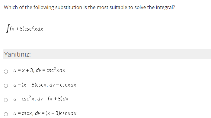 Solved Which of the following substitution is the most | Chegg.com