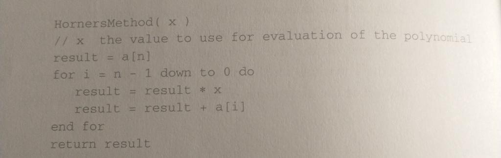 Solved Java Programming Solve each polynomial using 3 | Chegg.com